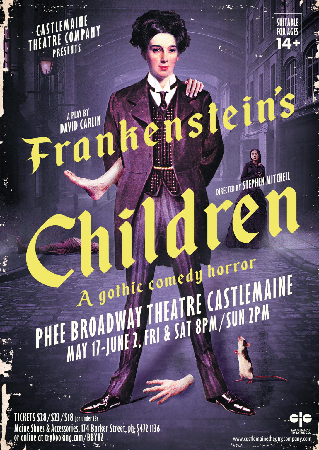 Frankenstein’s Children – Castlemaine Theatre Company